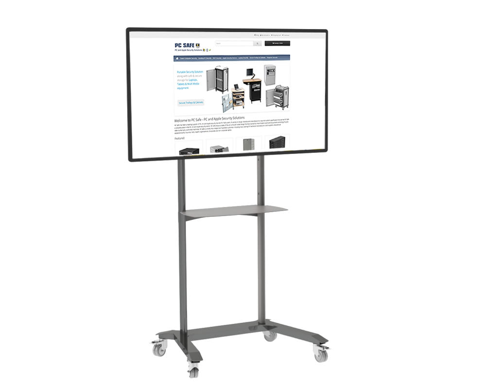 Digital Signage Trolley - Fixed Height trolley for LCD and Plasma Scre ...