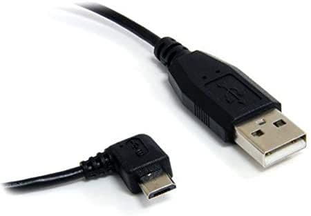 3m micro USB charging cable with angled head for Lenovo Tablet Securit ...